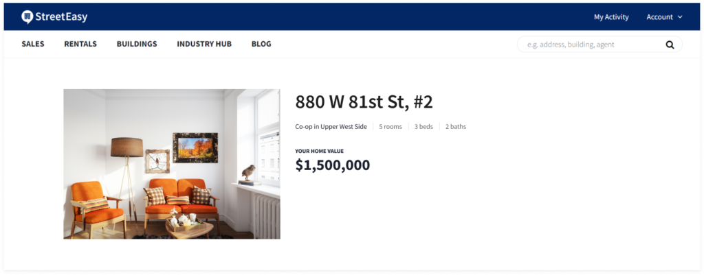 Own or Sell Your NYC Home Confidently With StreetEasy’s New ...