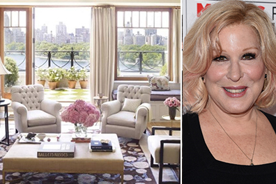 Bette Midler Lists Her Divine Upper East Side Triplex for $50M | StreetEasy