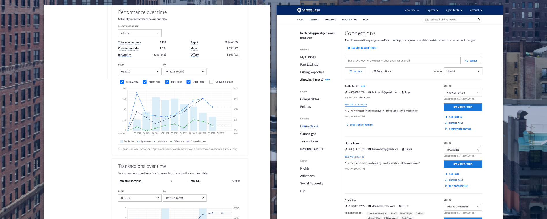 Introducing the Experts Performance Dashboard and Updated Connections ...